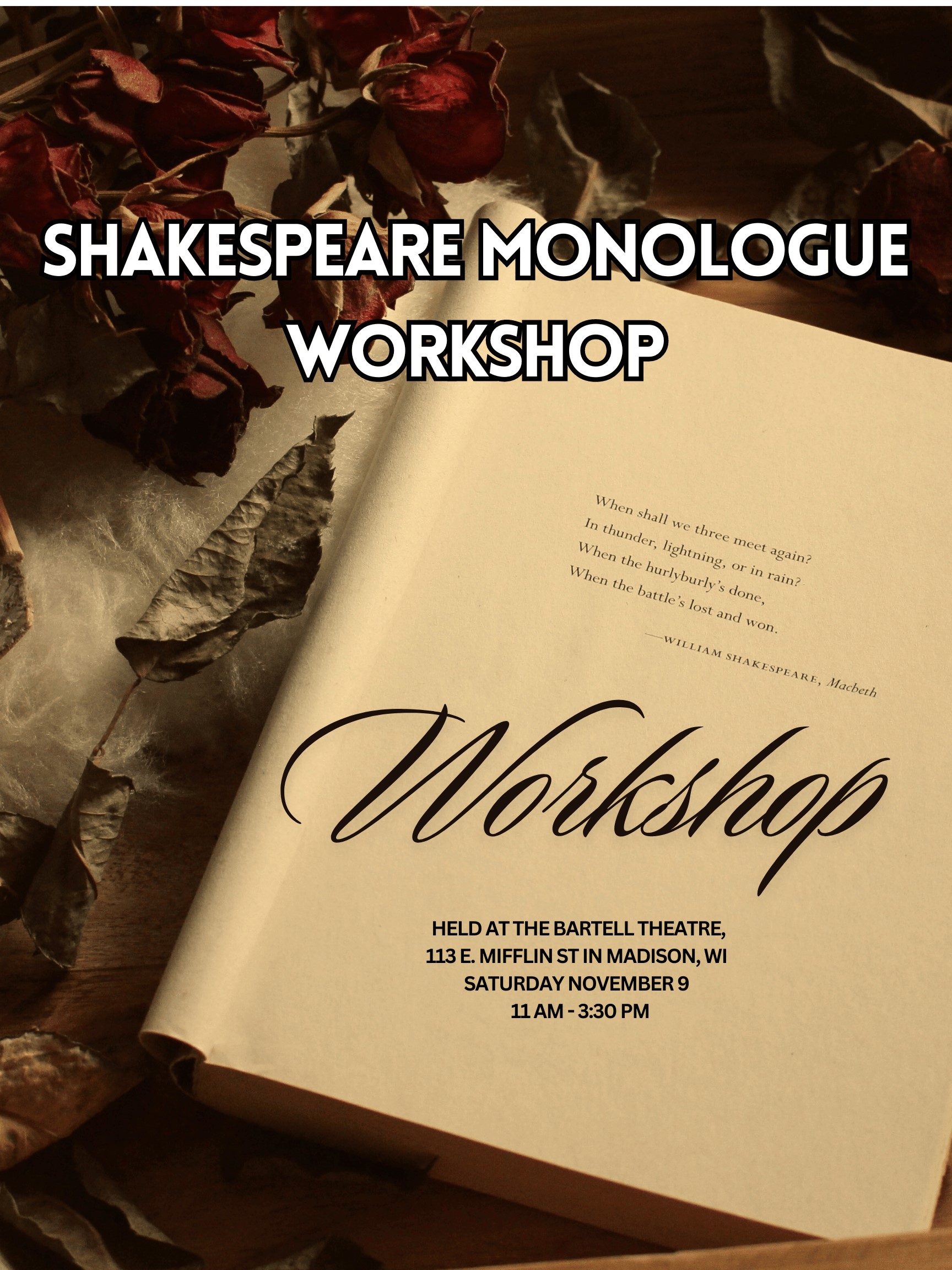 Bartell Theatre | Madison's home for live, local, theatre, and more!