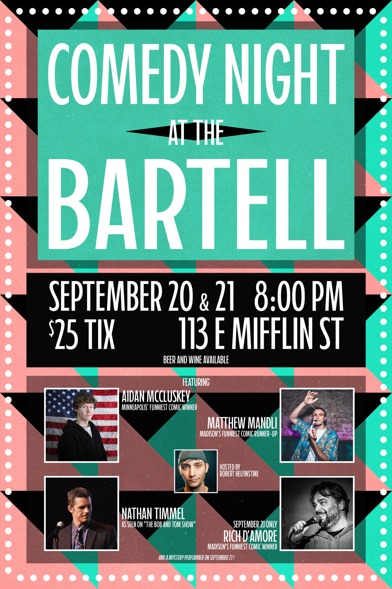 COMEDY NIGHT at the BARTELL | Bartell Theatre